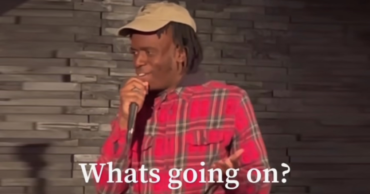 Comedian David Balagizi